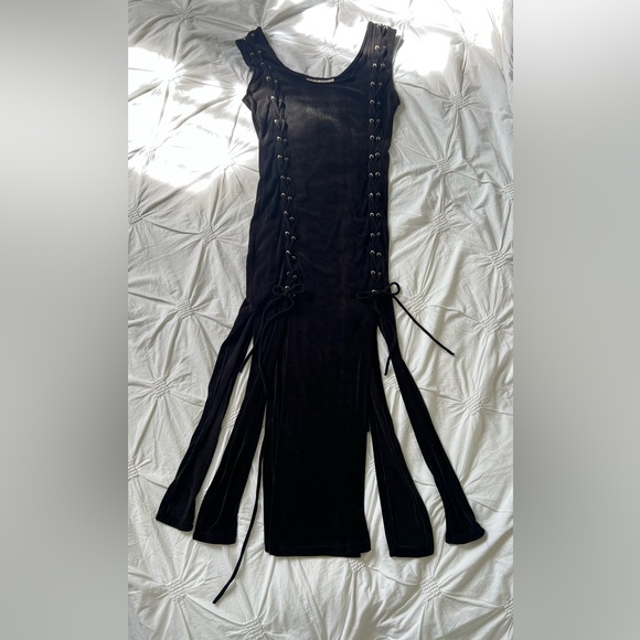 Jezebel | Dresses | 99s Jezebel Black Maxi Dress | Poshmark